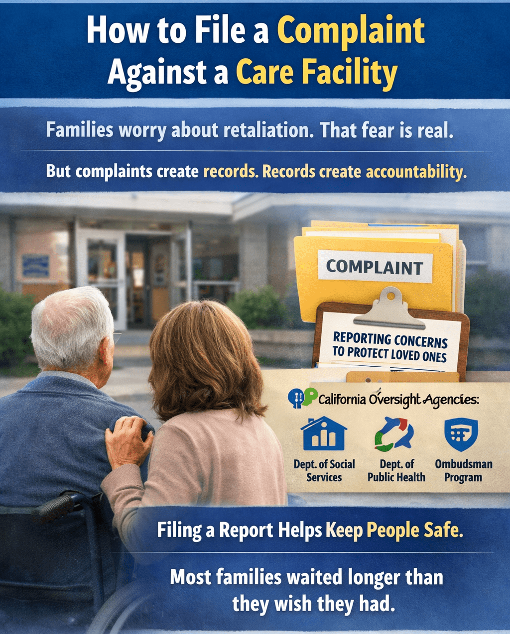 How to File a Complaint Against a Care Facility CA